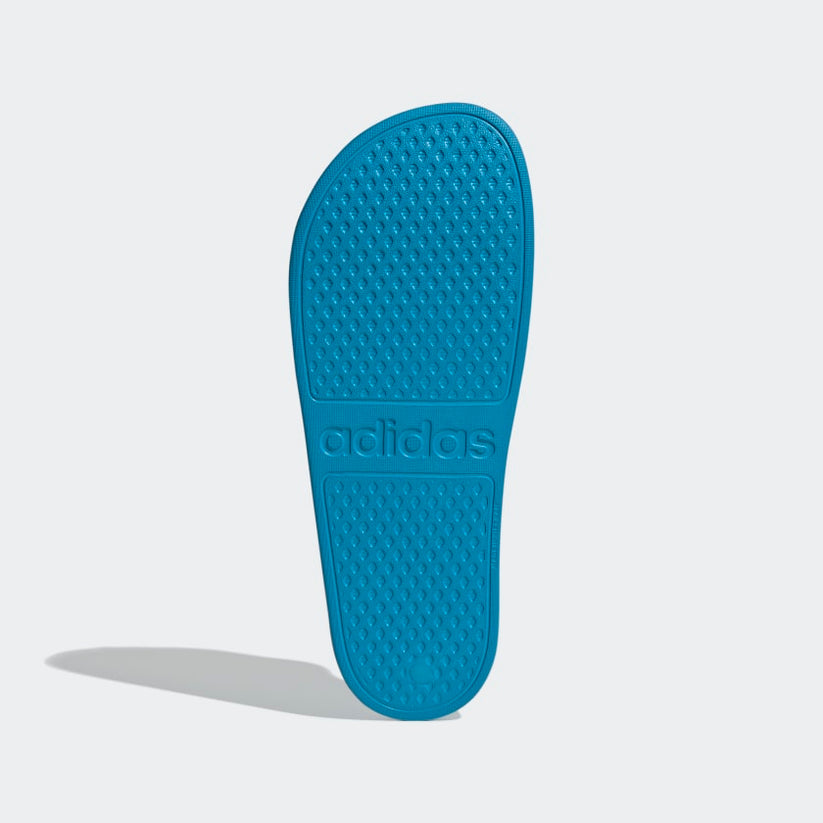 ADILETTE AQUA SLIDES Solar Blue / Cloud White / Solar Blue-Fy8047 ...